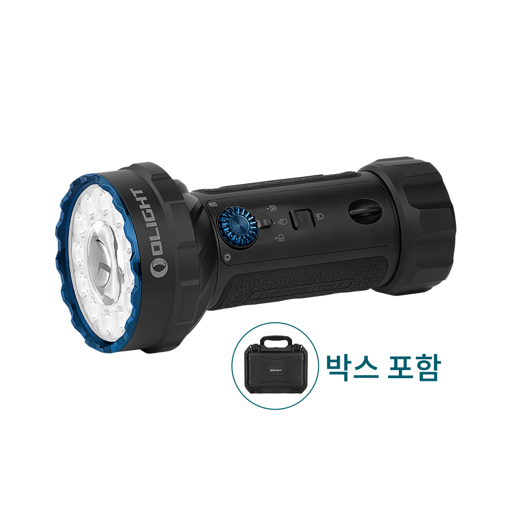 Marauder Mini 2 머로더 미니 2 10000루멘 강력한 LED 손전등 충전식 후레쉬 플러드 스포트 서치라이트 캠핑용 ...